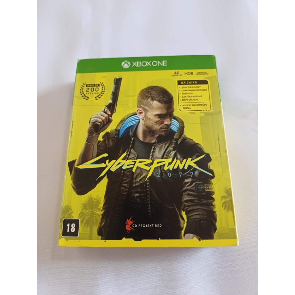 Cyberpunk 2077 Steelbook Xbox One Mídia Física | Shopee Brasil