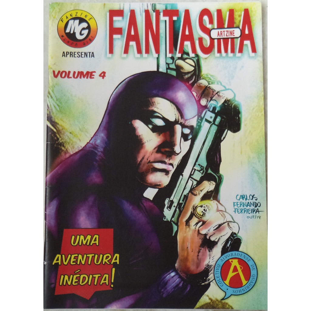 Hq Fantasma Fanzine MG Vol. 4 | Shopee Brasil