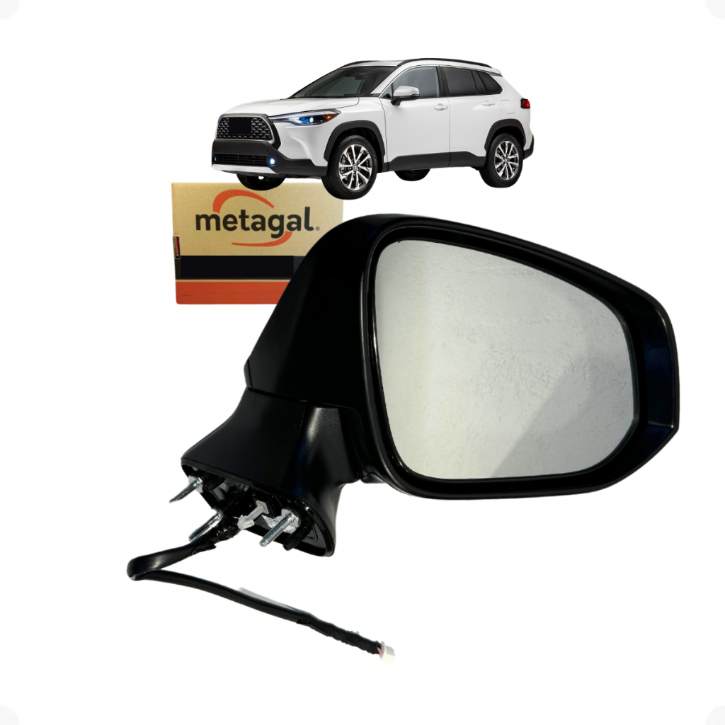 Retrovisor Toyota Corolla Cross Direito Passageiro 2021 2022 2023 2024 ...