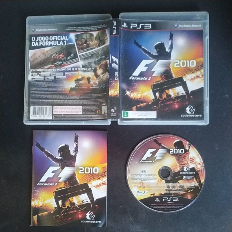 F1 2010 Ps3 | Shopee Brasil