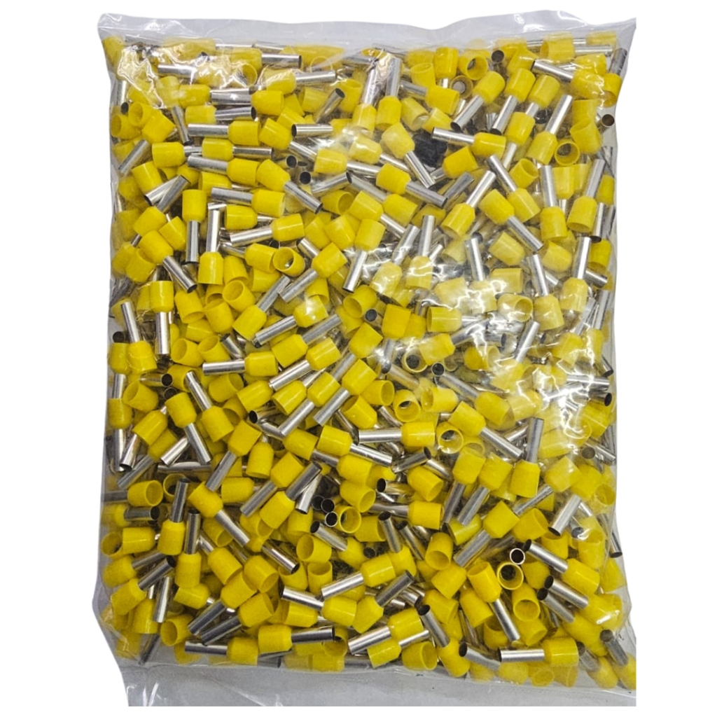 Pacote Terminal Tubular Ilhos 6mm E6012 Pre Isolado (Pacote) | Shopee ...