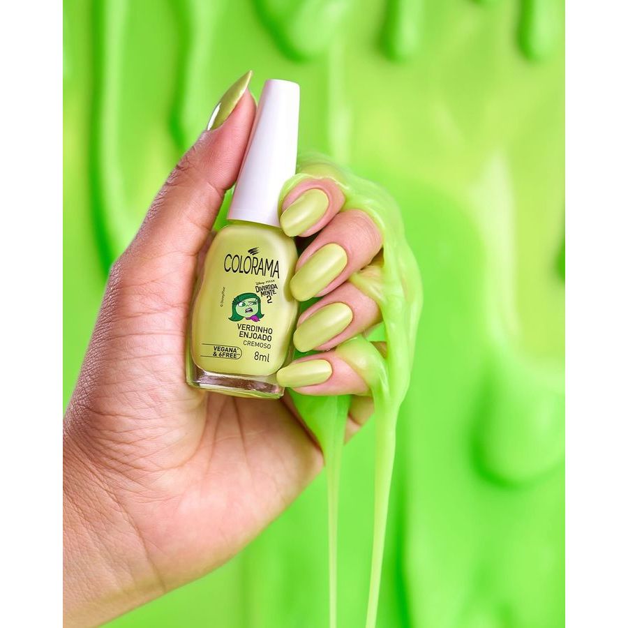 Esmalte Colorama Cremoso Divertidamente 2 Verde Enjoado Vegana & 6Free ...