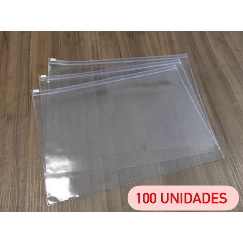 PASTA ZIP ZAP (100 unidades) | Shopee Brasil