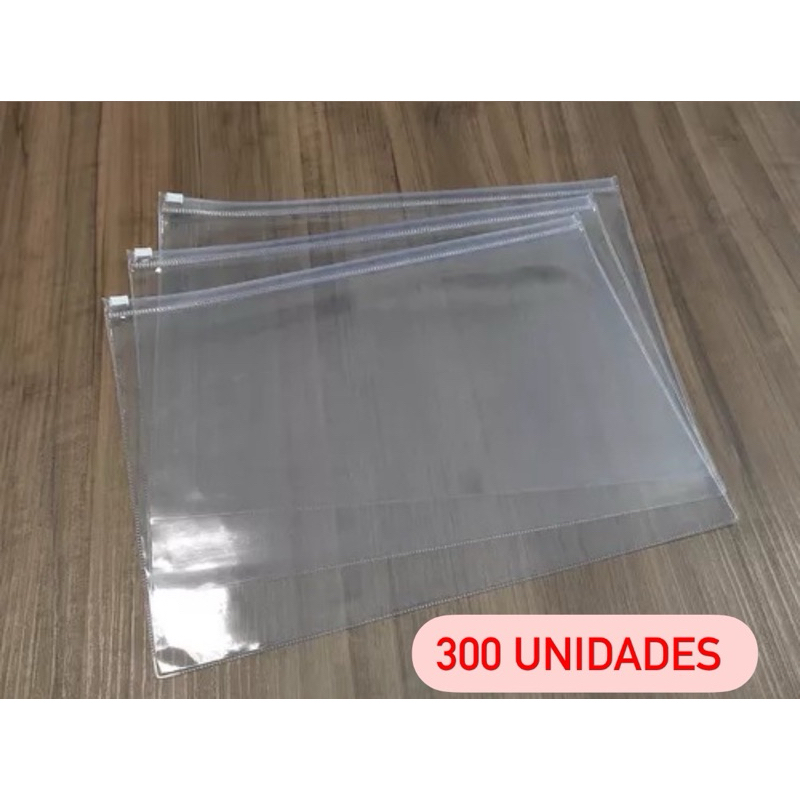 PASTA ZIP ZAP (300 unidades) | Shopee Brasil