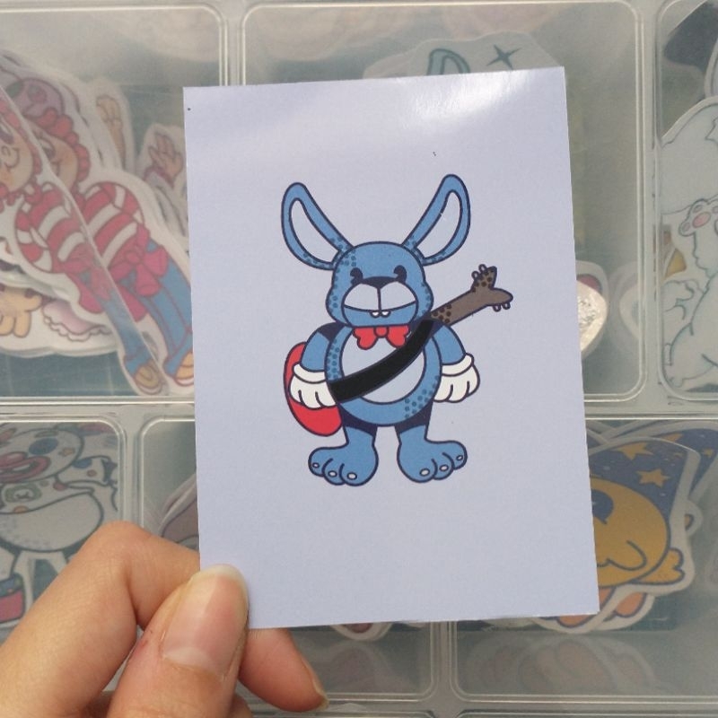 Mini Pôster FNAF Five Nights at Freddys Mini Print A7 | Shopee Brasil
