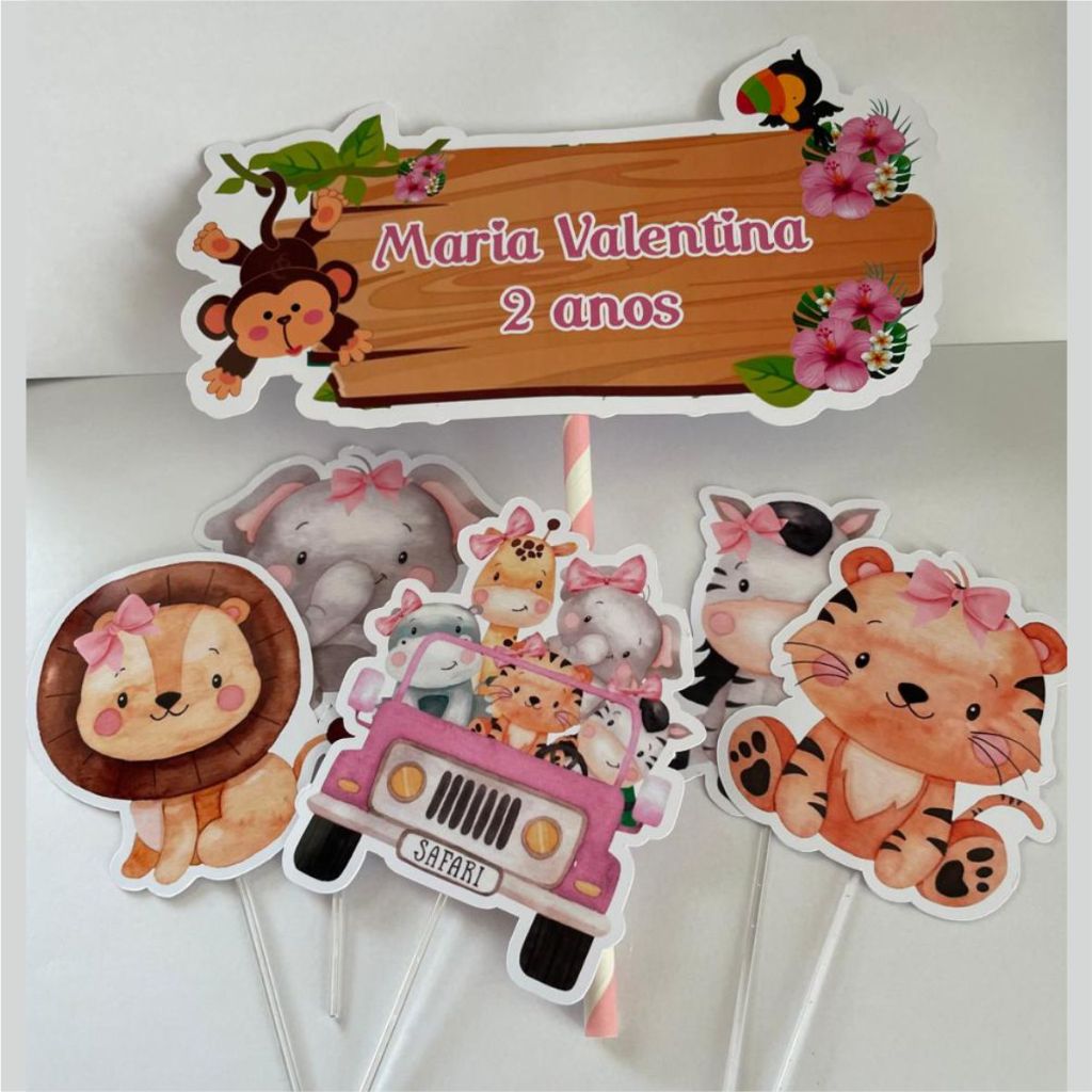TOPO TOPPER TAG DE BOLO PERSONALIZADO E 20 TOPPERS PARA DECORACAO LILO ...