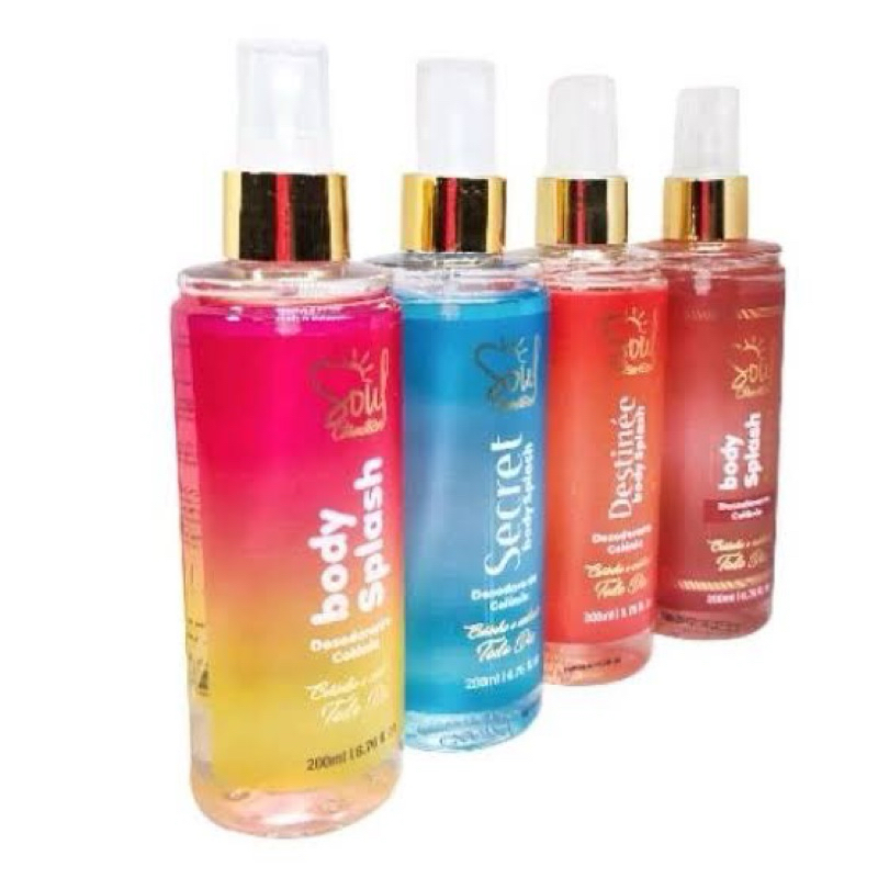 Body Splash Desodorante Colônia Destinée / Secret Soul Cosméticos 200ml ...