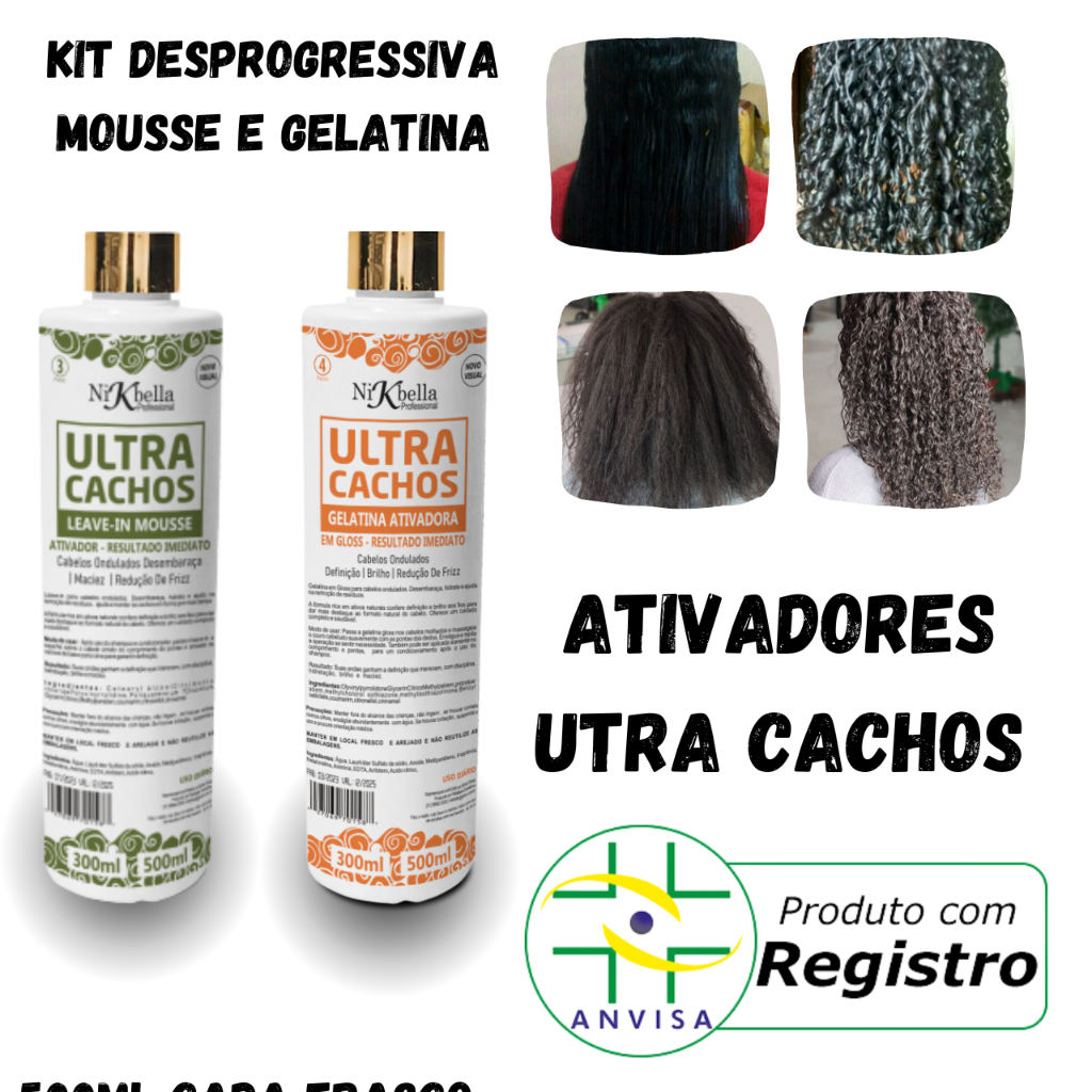 Kit Cachoterapia de volta aos Cachos Original Profissional ...
