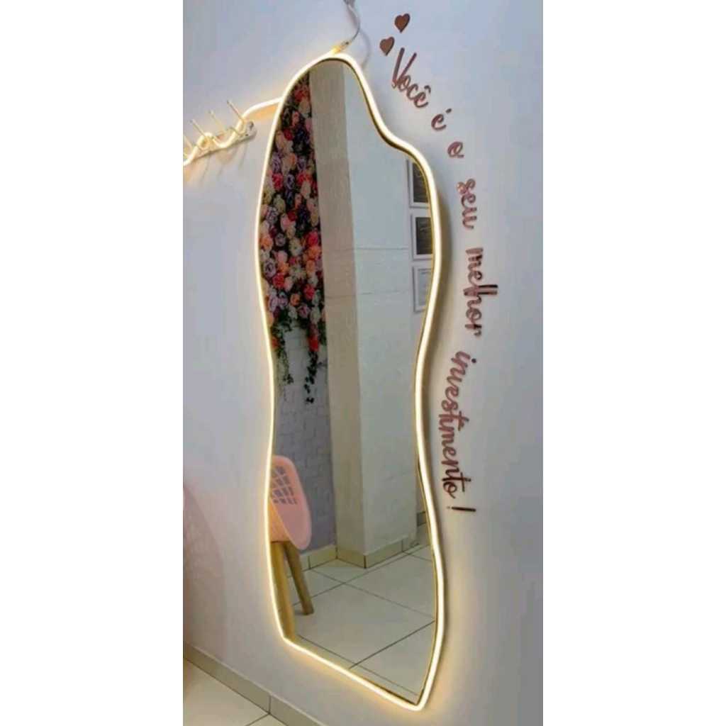 FRASE: VOCÊ É O SEU MELHOR INVESTIMENTO! - ESPELHO DECORATIVO | Shopee ...