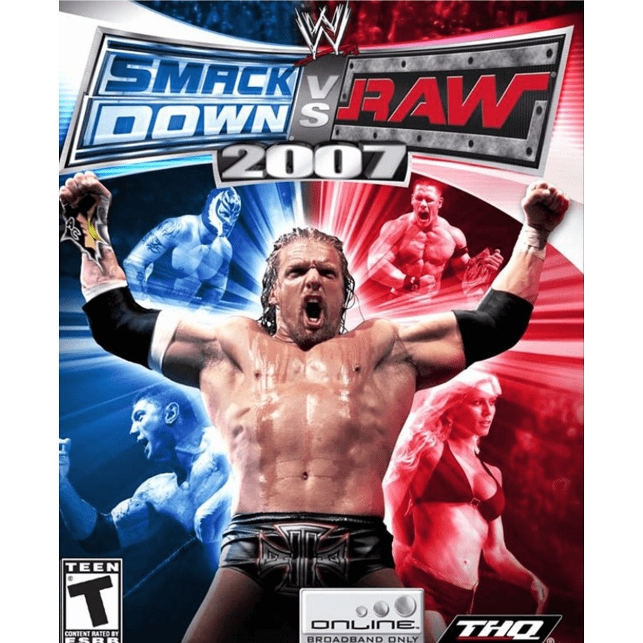 Smackdown vs RAW 2007 -Xbox 360 Desbloq LT | Shopee Brasil