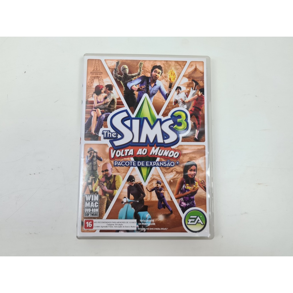 The Sims 3 Volta Ao Mundo Mídia Física Original Para Pc | Shopee Brasil