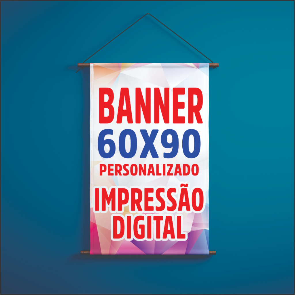 Banner personalizado 60x90 em lona divulgação | Shopee Brasil