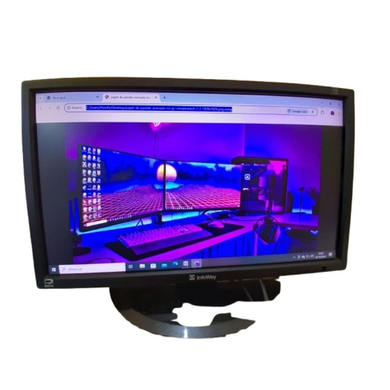 Monitor Lg 20 polegadas C/detalhes | Shopee Brasil