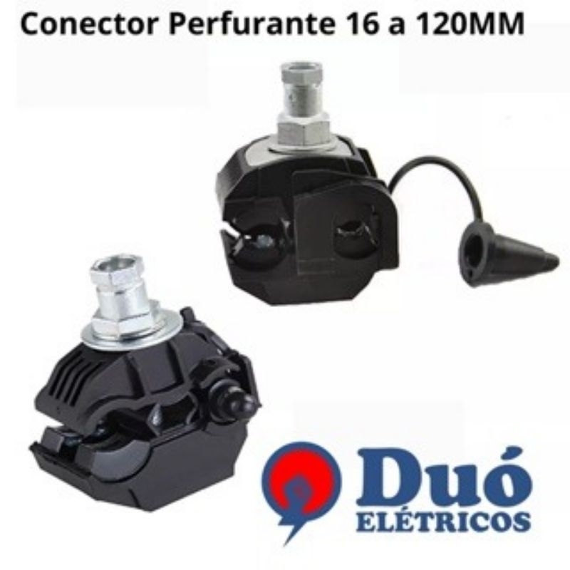 CONECTOR PERFURANTE 16 A 120MM- 1 PÇ, Vampiro, Morcego, Piranha ...
