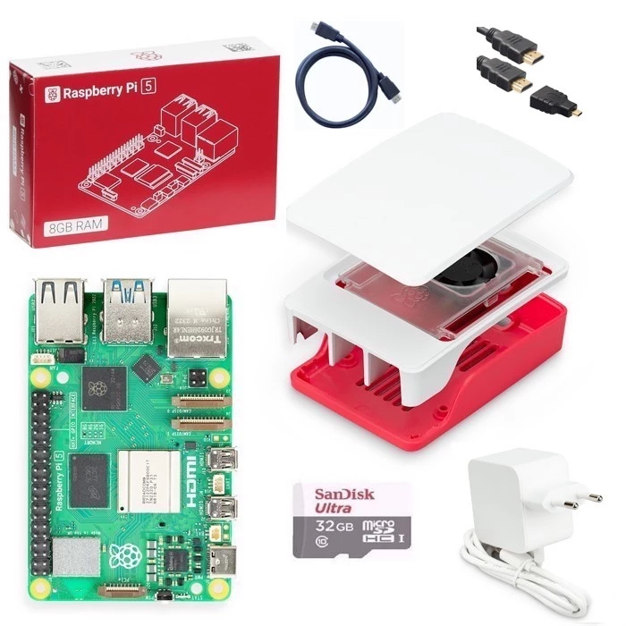Raspberry Pi 5B 8GB SD 32gb + Jogos Emuladores | Shopee Brasil