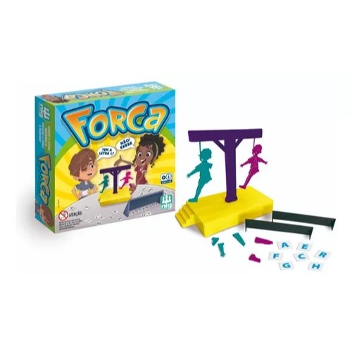 Jogo Da Forca Com Bonecos Montáveis - Nig Brinquedos 1140 | Shopee Brasil
