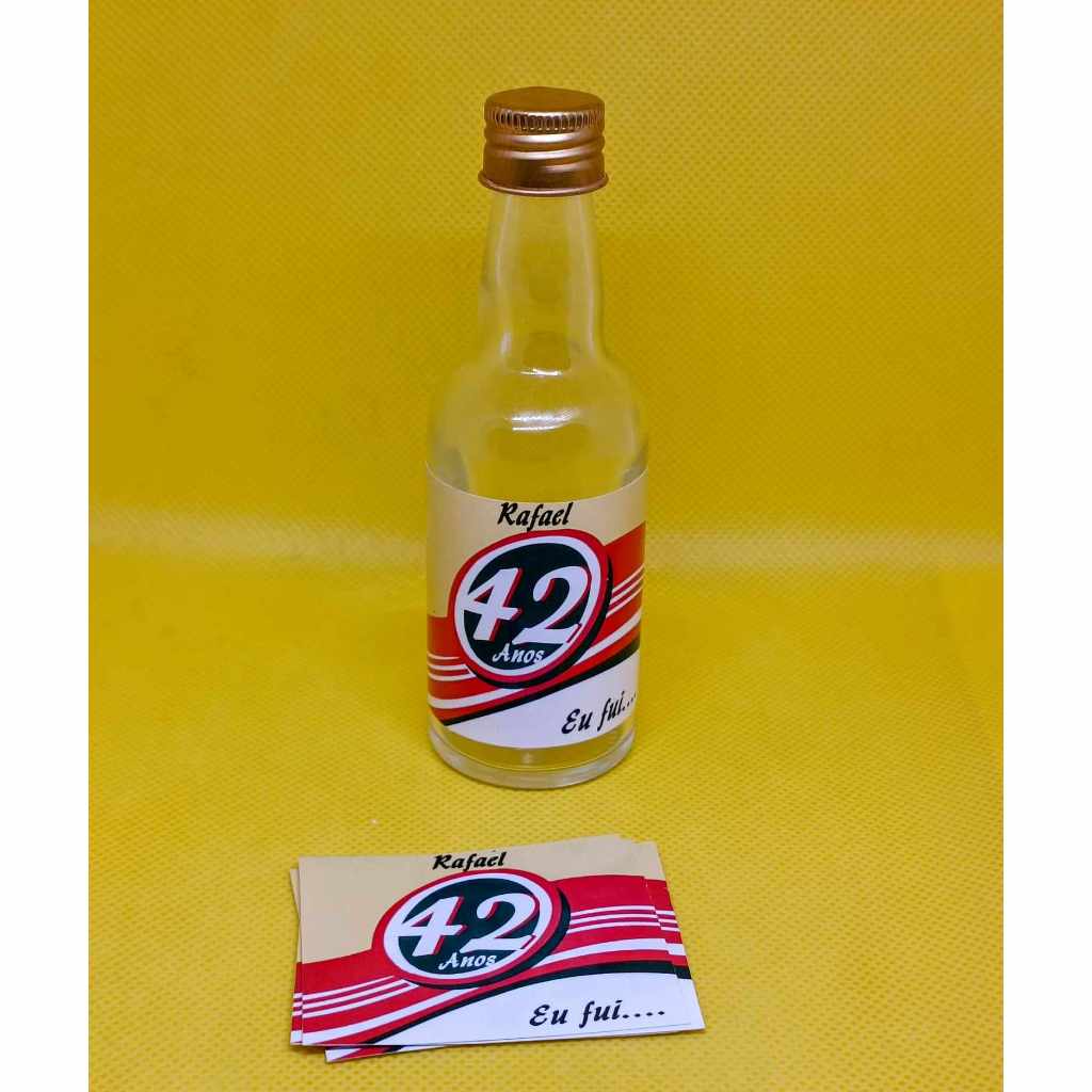 20 Etiquetas adesivos Tema Boteco Pinga 51 para garrafinha 4,5x5,4cm ...