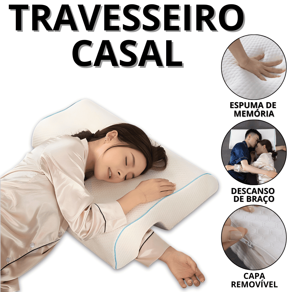 Travesseiro Pra Dormir De Conchinha Traveseiro De Casal Traveceiro De ...