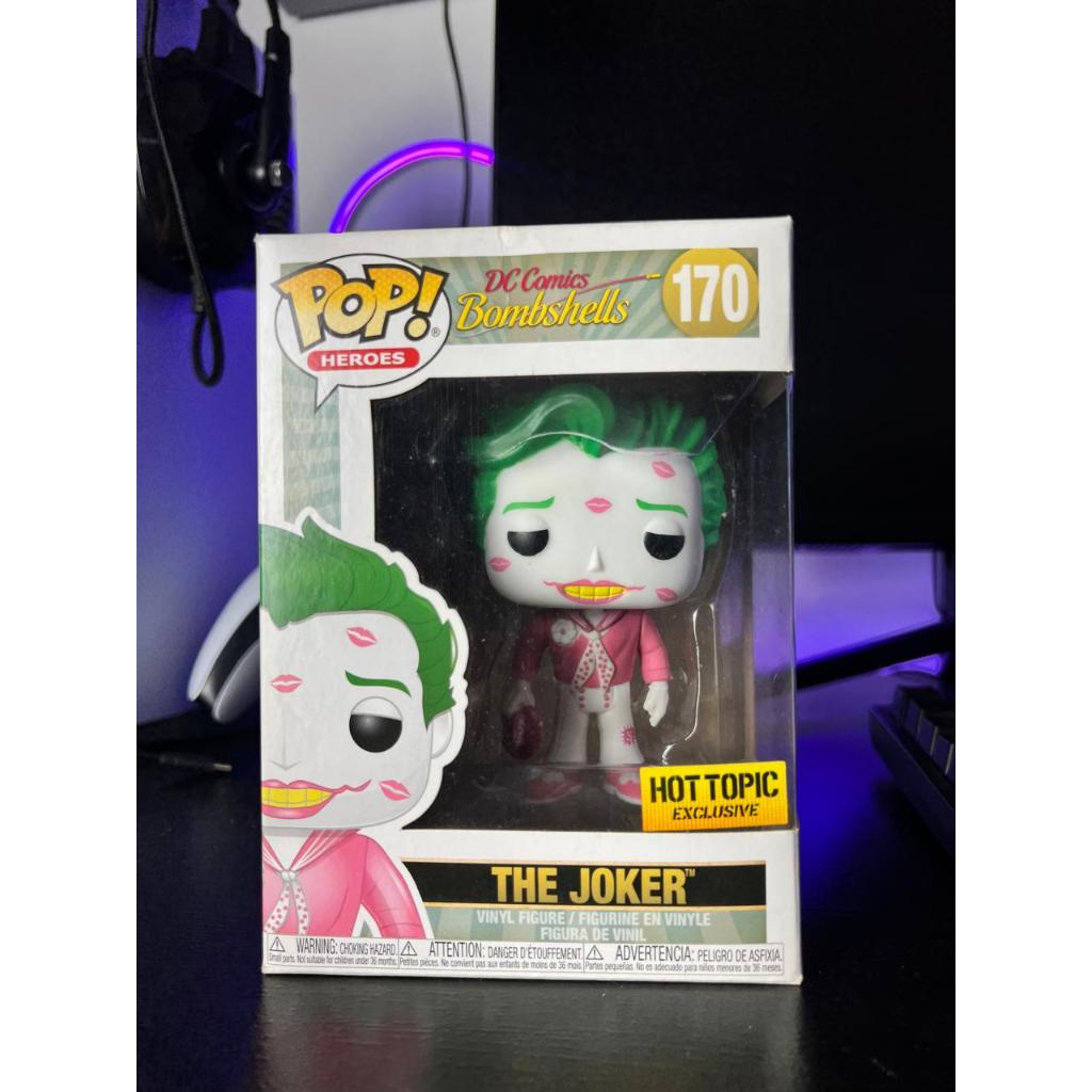 Funko Pop! Heroes: DC Bombshells - The Joker [Pink Shirt] 170 Exclusive ...