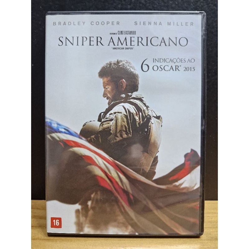 SNIPER AMERICANO DVD ORIGINAL | Shopee Brasil
