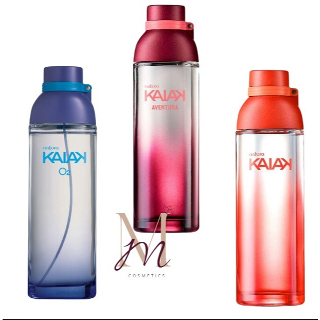 Perfume Feminino Natura Kaiak Tradicional Aventura O2 Desodorante ...