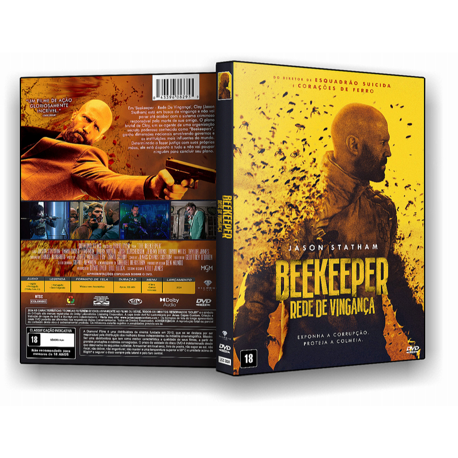DVD - Beekeeper: Rede de Vingança (2024)DUB/LEG | Shopee Brasil