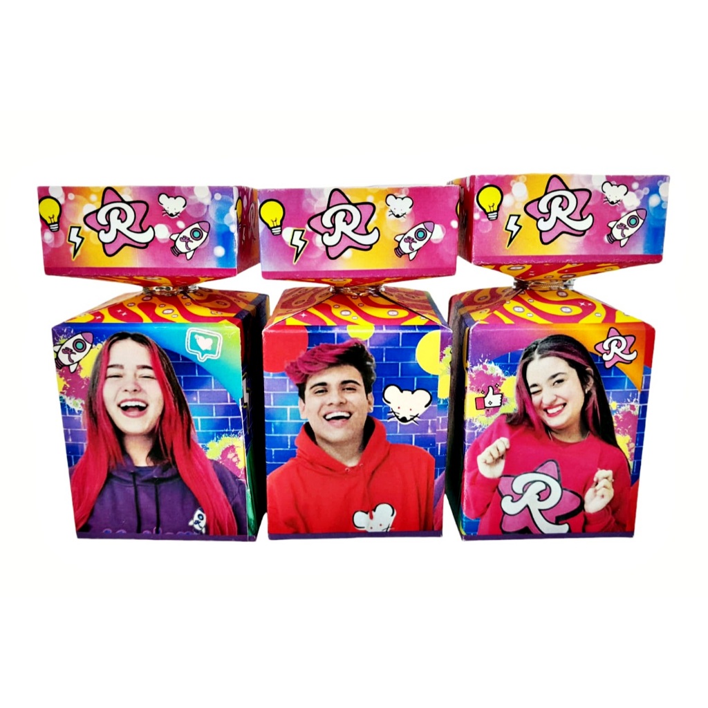 Emilly Vick Caixa Bala Lembrancinhas Emilly - Pct com 10 unidades ...