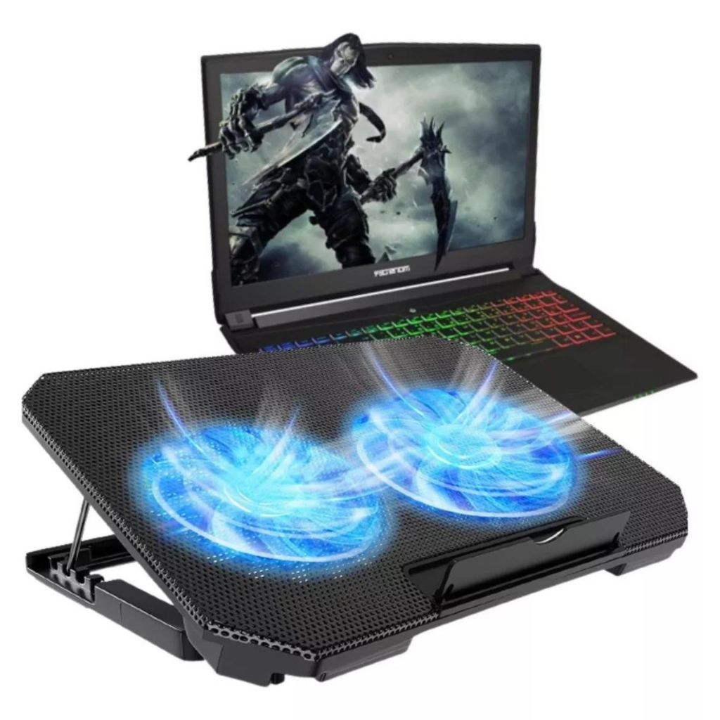 Base Para Notebook Cooler Oberon Eficiente Suporte Led Refrigerada ...