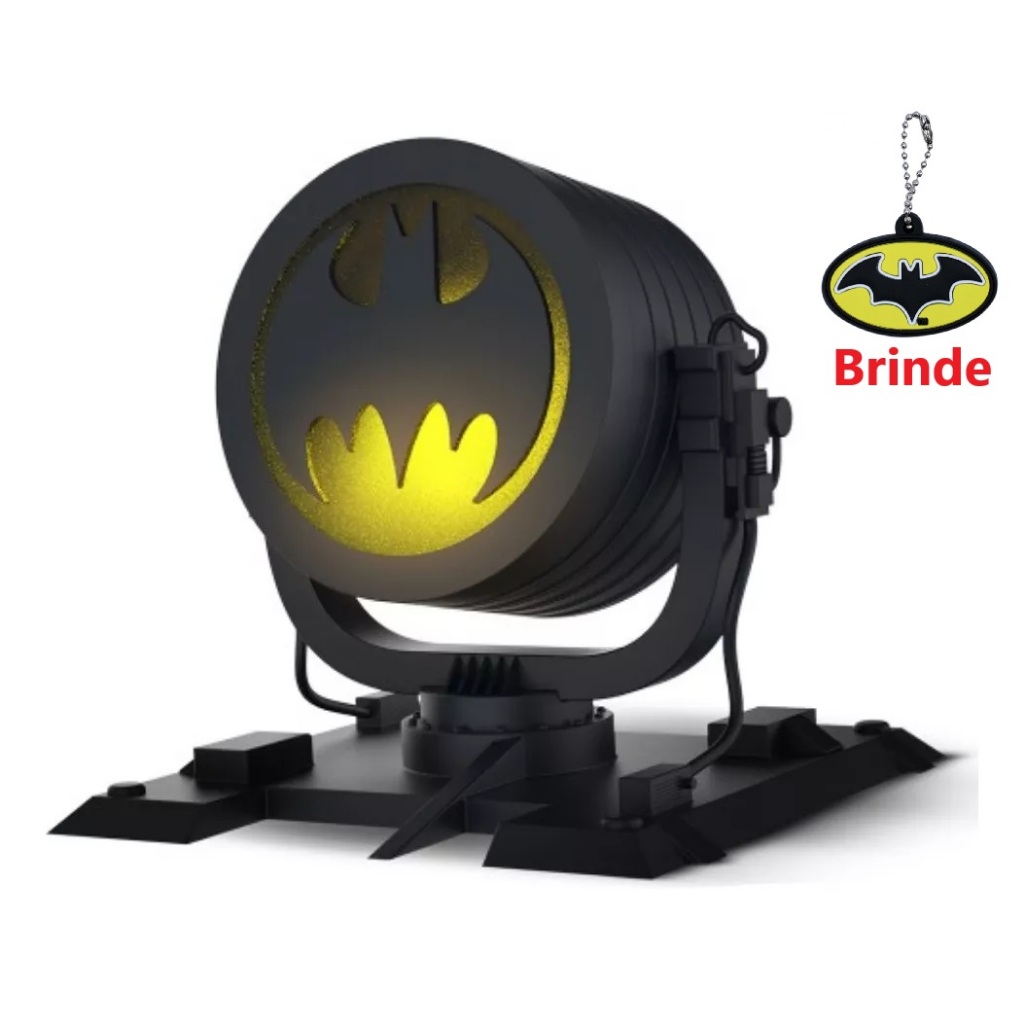 Balde Batsinal Bat Sinal Bat-Sinal Batman Day Cinemark + Porta Chave ...