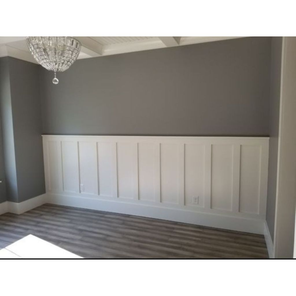 Ripas De Madeira Mdf Cru 3mm Decoração Shiplap Quarto 90X9cm PROMO ...