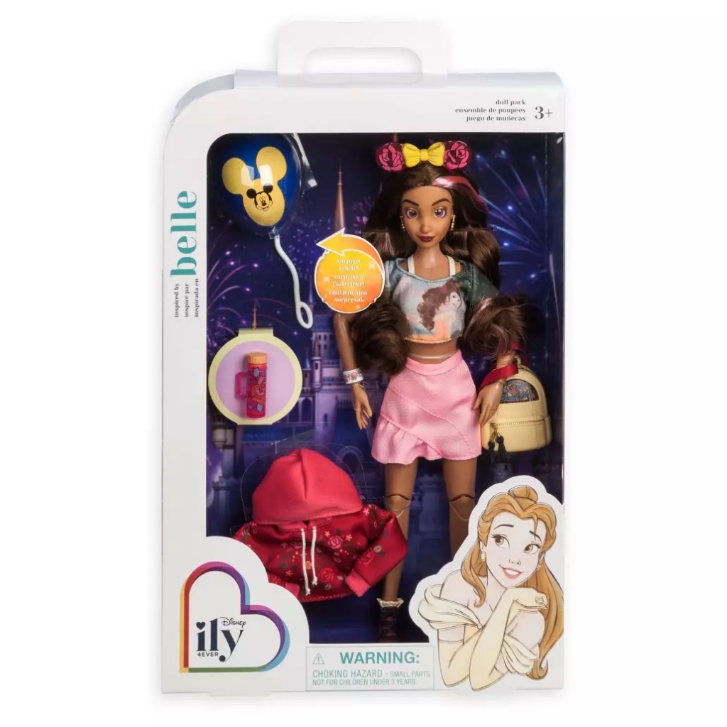 Boneca Ily 4ever Fashion Doll Belle - Original Disney | Shopee Brasil