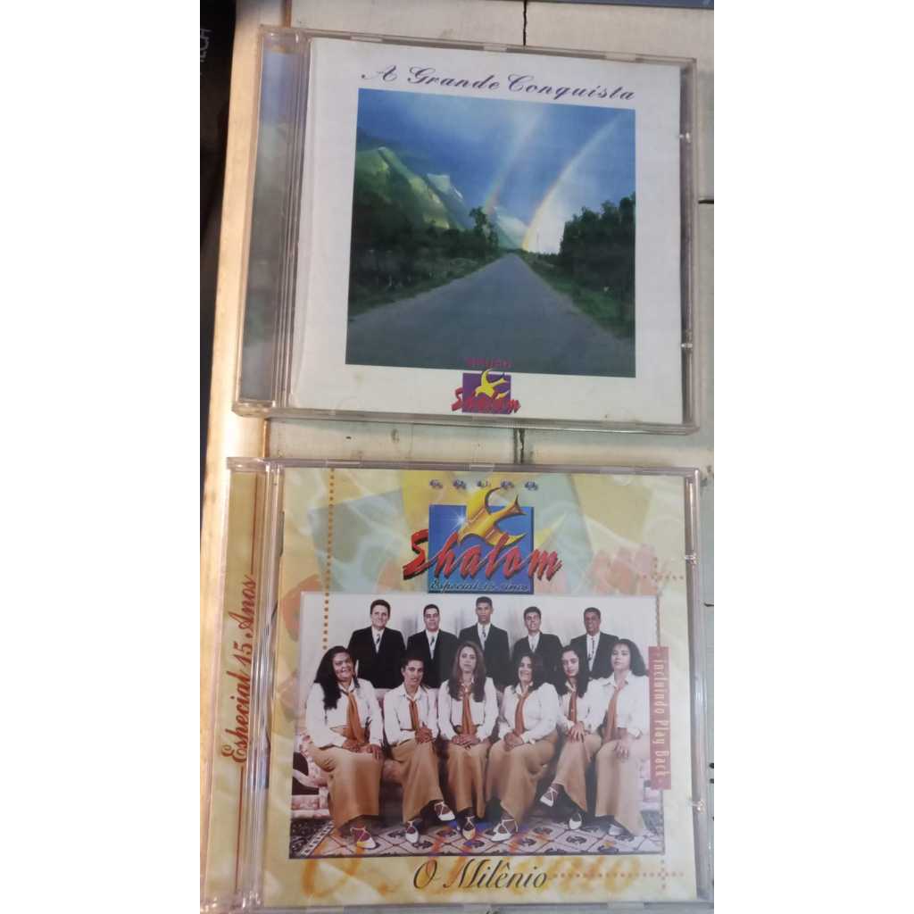 Cd Grupo Shalom A Grande Conquista anjo do egito o milenio especial 15 ...