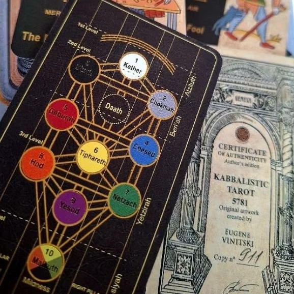 Tarot Cabalístico / Kabbalistic Tarot by Eugene Vinitski | Shopee Brasil