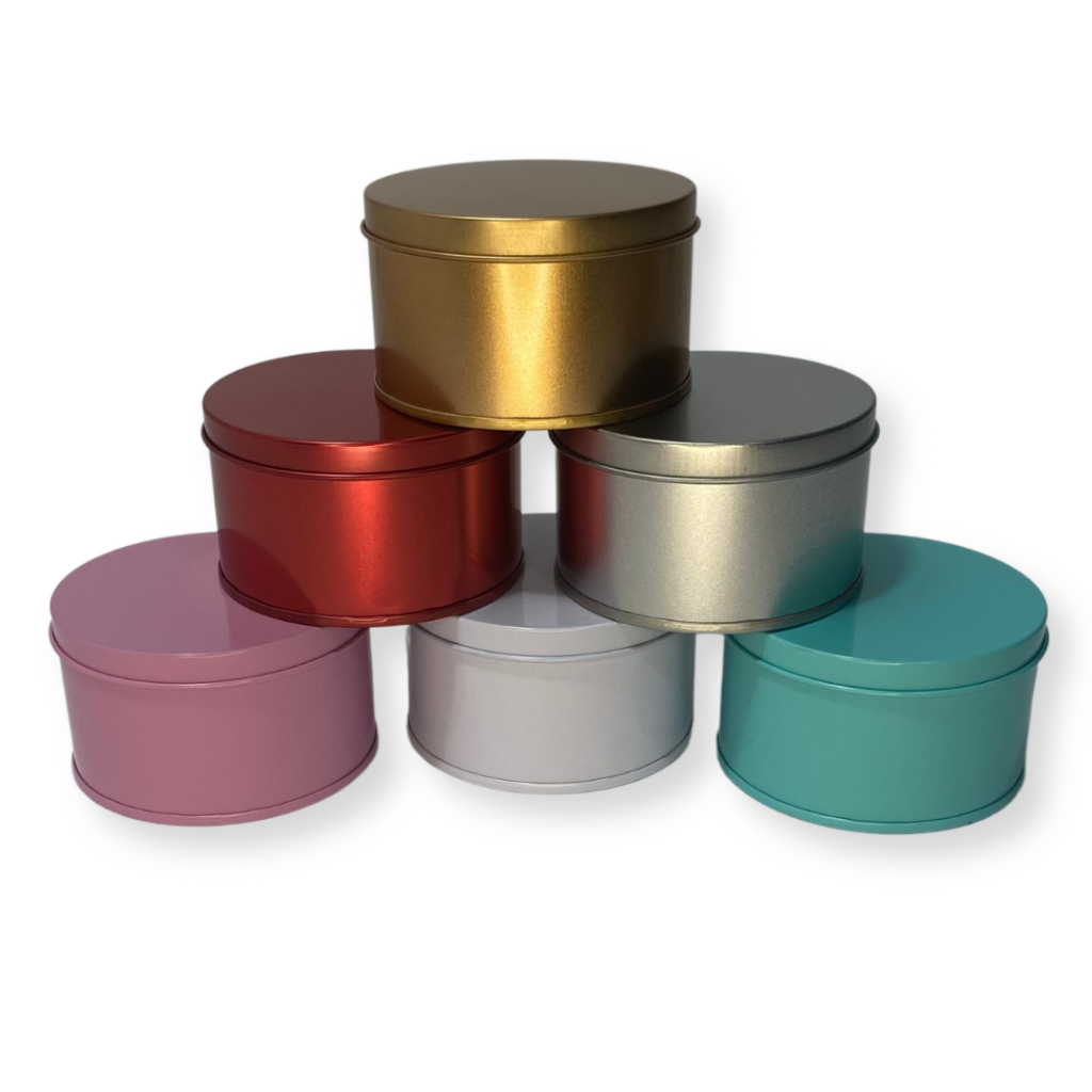 Kit 60 Latas de Metal Redonda Latinha Para Lembrancinha | Shopee Brasil