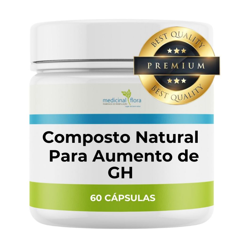Composto Natural Para Aumento de GH Original - 60 Cápsulas | Shopee Brasil