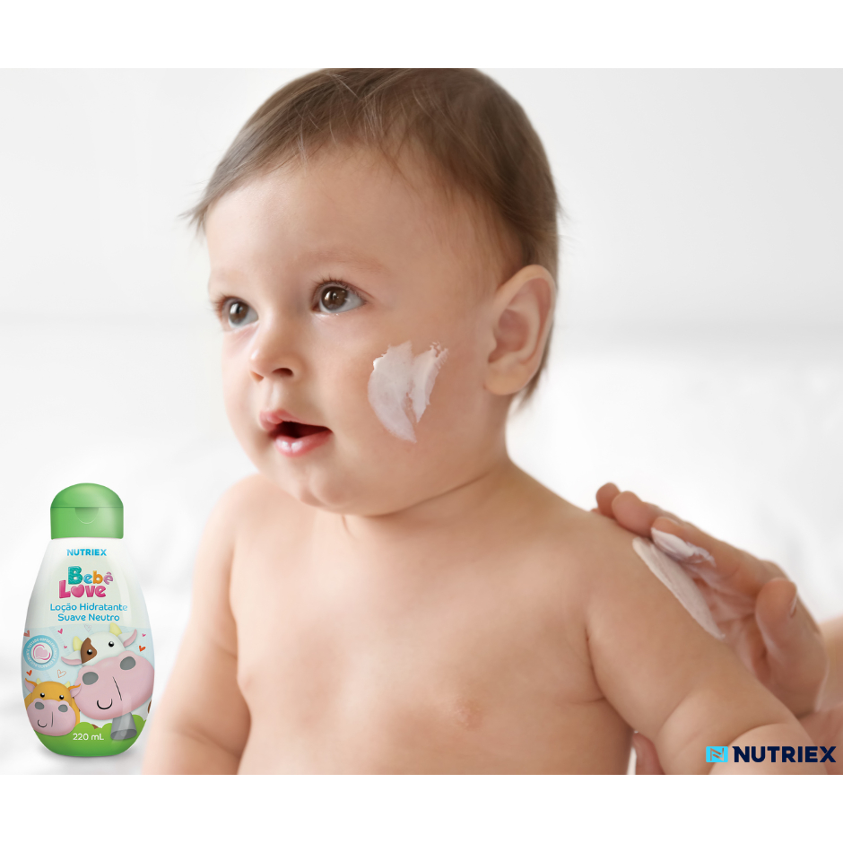 Loção Hidratante Neutro Bebê Love 220ml Nutriex | Shopee Brasil