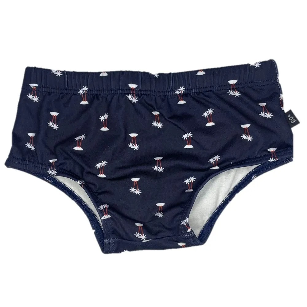 Sunga Marinho Infantil Proteção UV 50+ Boca Grande | Shopee Brasil