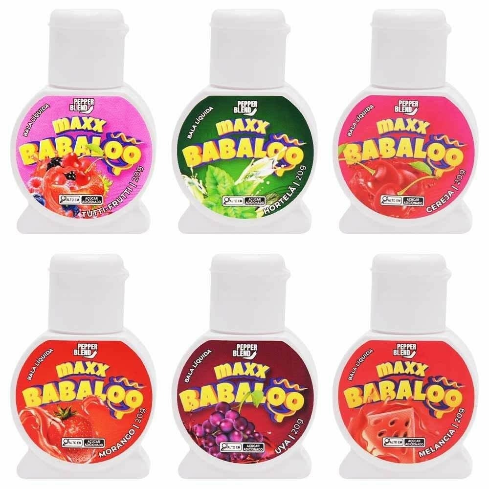 Gel Maxx Babaloo 20g Sabor Bala Liquida | Shopee Brasil