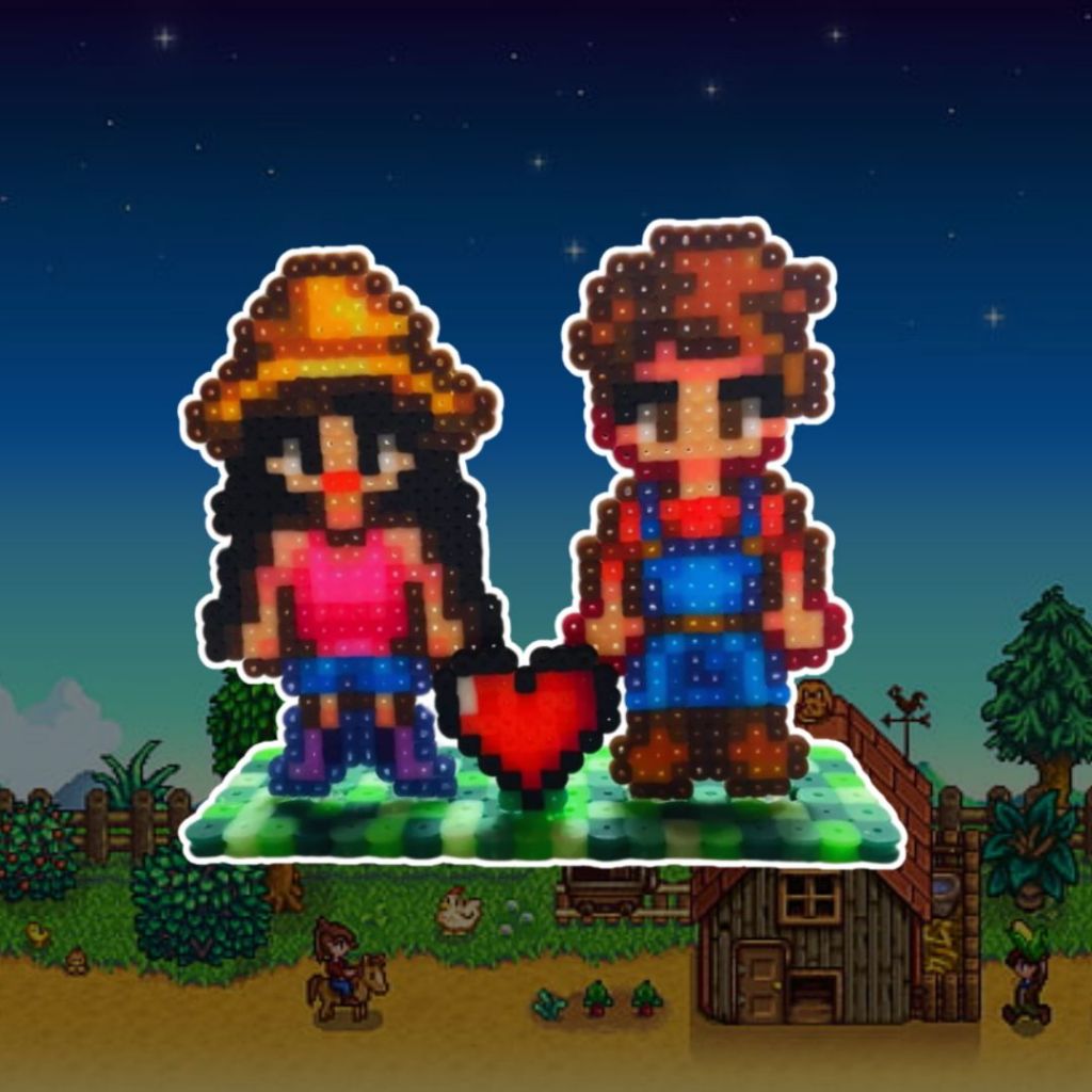 Stardew Valley | Totem | Casal | Pixel Art | Divertido | Alternativo ...
