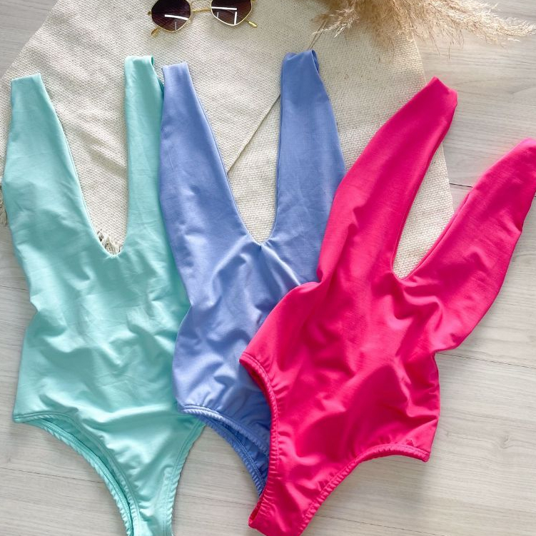 Body Suplex Cavado Sem Bojo Decote Bory | Shopee Brasil