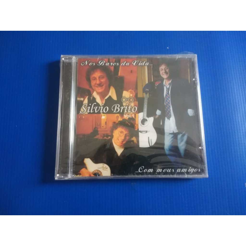 Cd Silvio Brito - Volume 1 Nos Bares Da Vida (novo, Lacrado) | Shopee ...