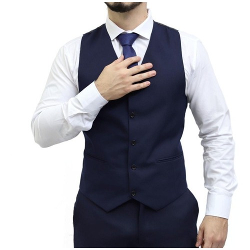 Colete Masculino Slim Oxford Premium em Cores Variadas com Desconto Exclusivo - Garanta o Seu ...