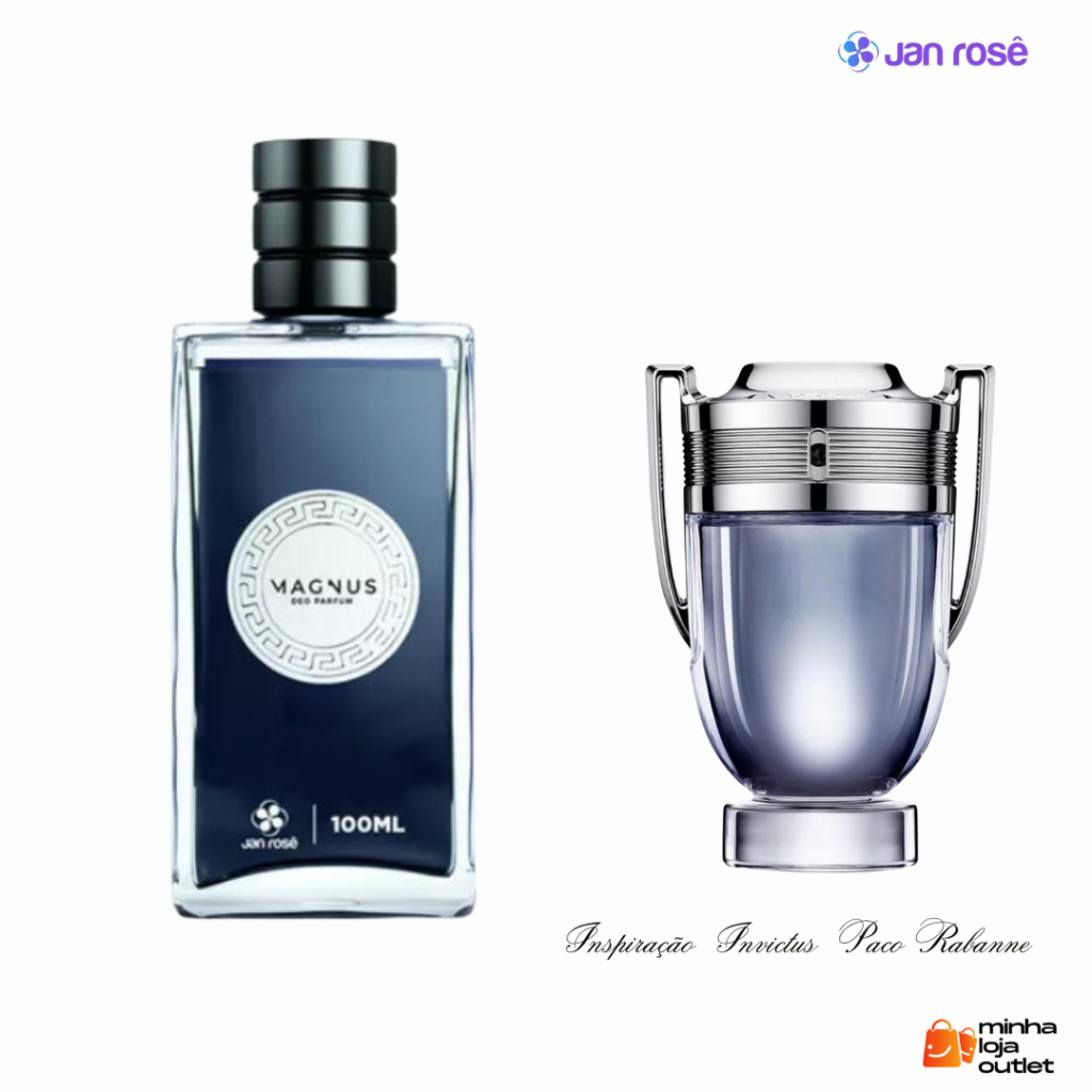 Deo Parfum Magnus Jan Rosê 100 ml | Shopee Brasil