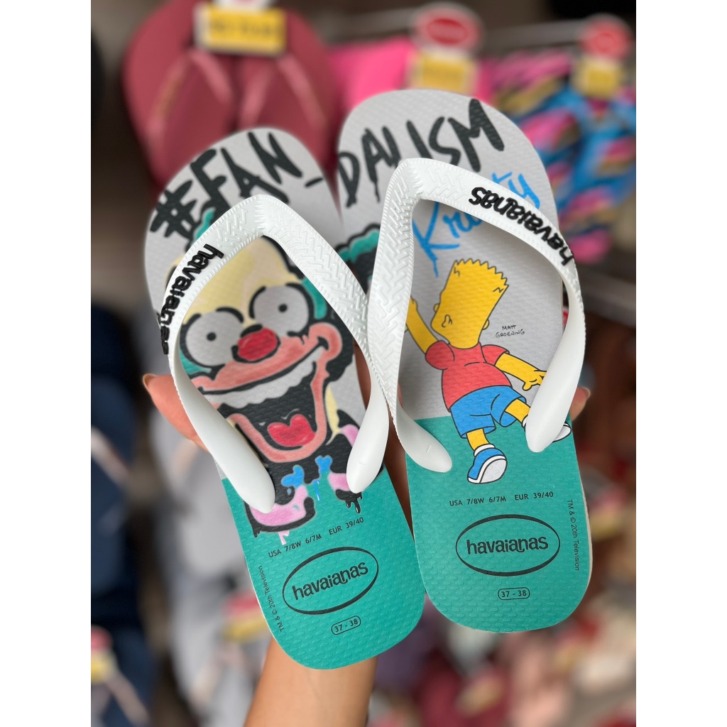 HAVAIANAS TOP SIMPSONS-ORIGINAL-NOVA COLEÇÃO | Shopee Brasil