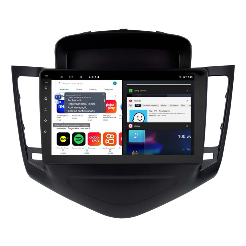 Central Multimídia Chevrolet Cruze 2011 a 2016 3gb+32 | Shopee Brasil