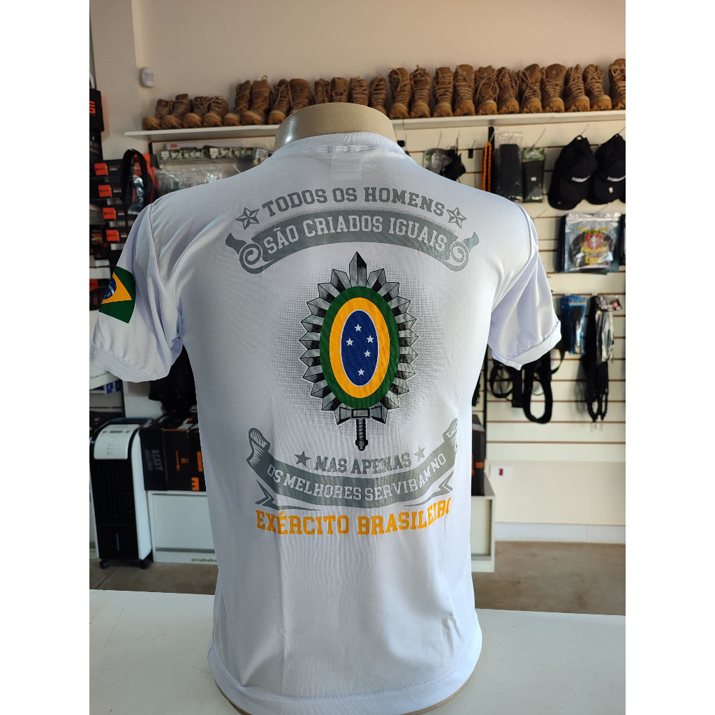 Camiseta do Exercito Brasileiro Veteranos | Shopee Brasil