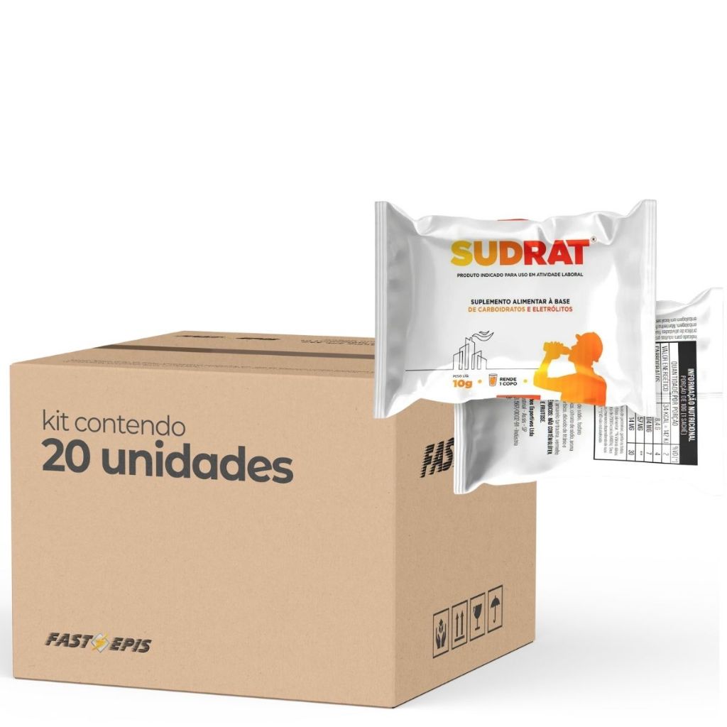 Kit 20 Unidades - Isotônico Repositor Energético Reidratante Corrida ...