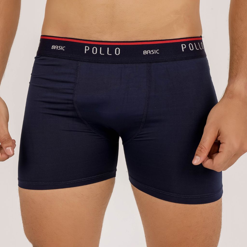 Kit 6 Cueca Masculino Boxer Box Pollo Basic Microfibra Conforto | Shopee Brasil