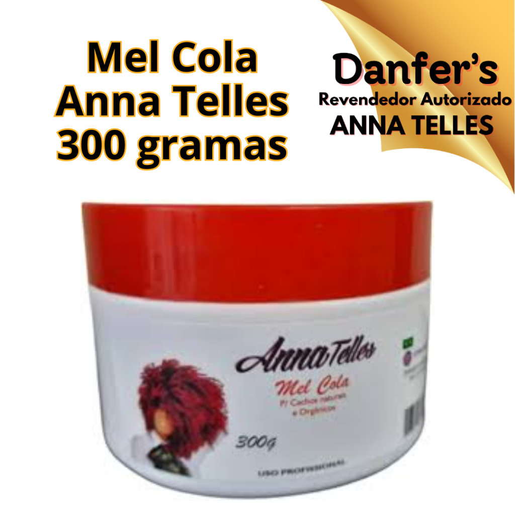 Mel Cola Anna Telles 300 gramas ORIGINAL Definição Fixação | Shopee Brasil