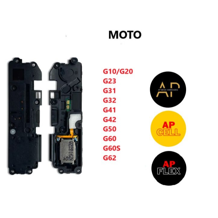 Alto falante campainha modelos variados: G10 E G20/ G23/ G31/ G32/ G41/ G42/ G50/ G60/ G60S/ G62 ...